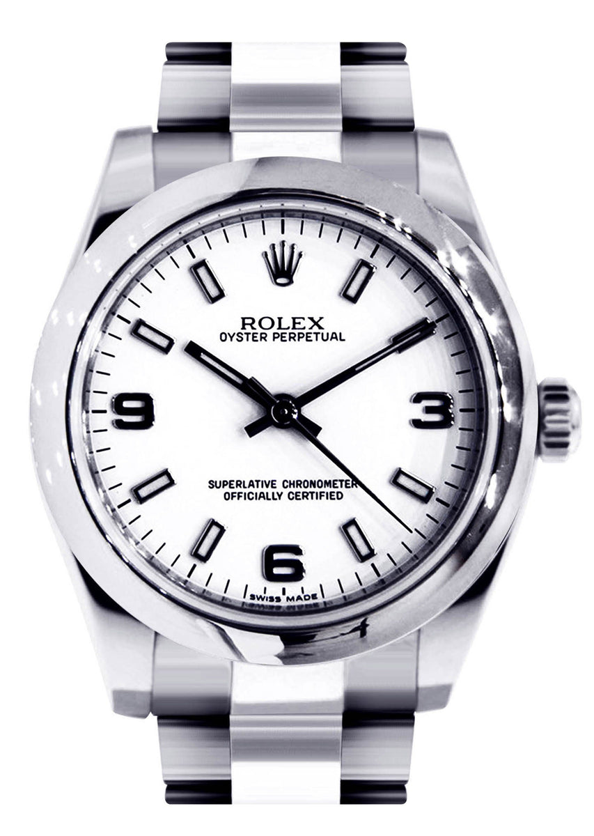 Rolex Oyster Perpetual Watch For Women | Stainless Steel | 31 Mm